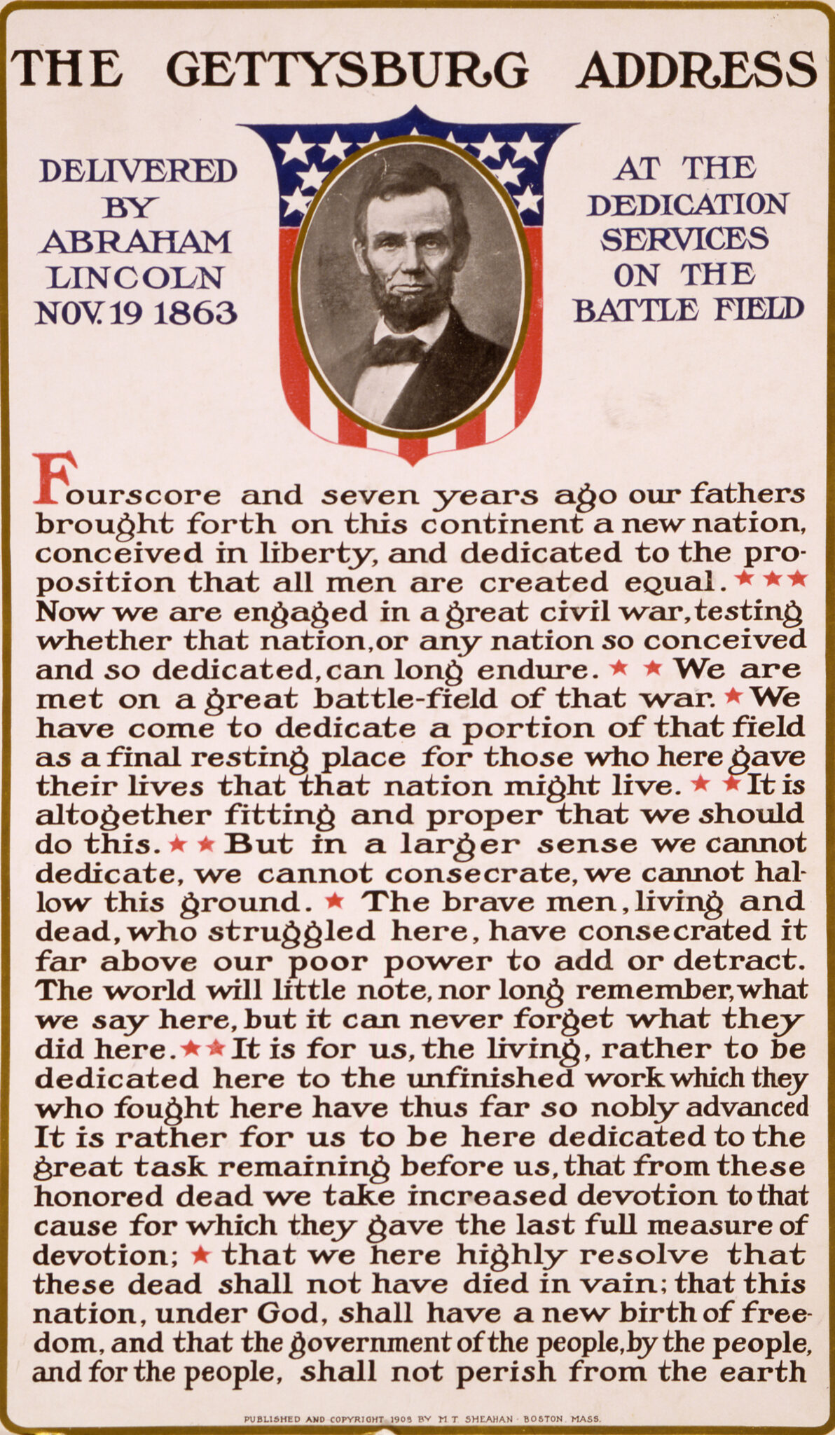 The Gettysburg Address – Day In History
